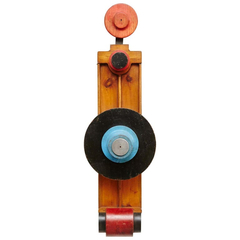 Vicenç Orsolà Wall Sculpture Free Composition AEM-234 Red Black Blue ...