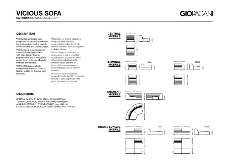 Vicious Modular Sofa White Bouclé Wool Fabric For Sale at 1stDibs