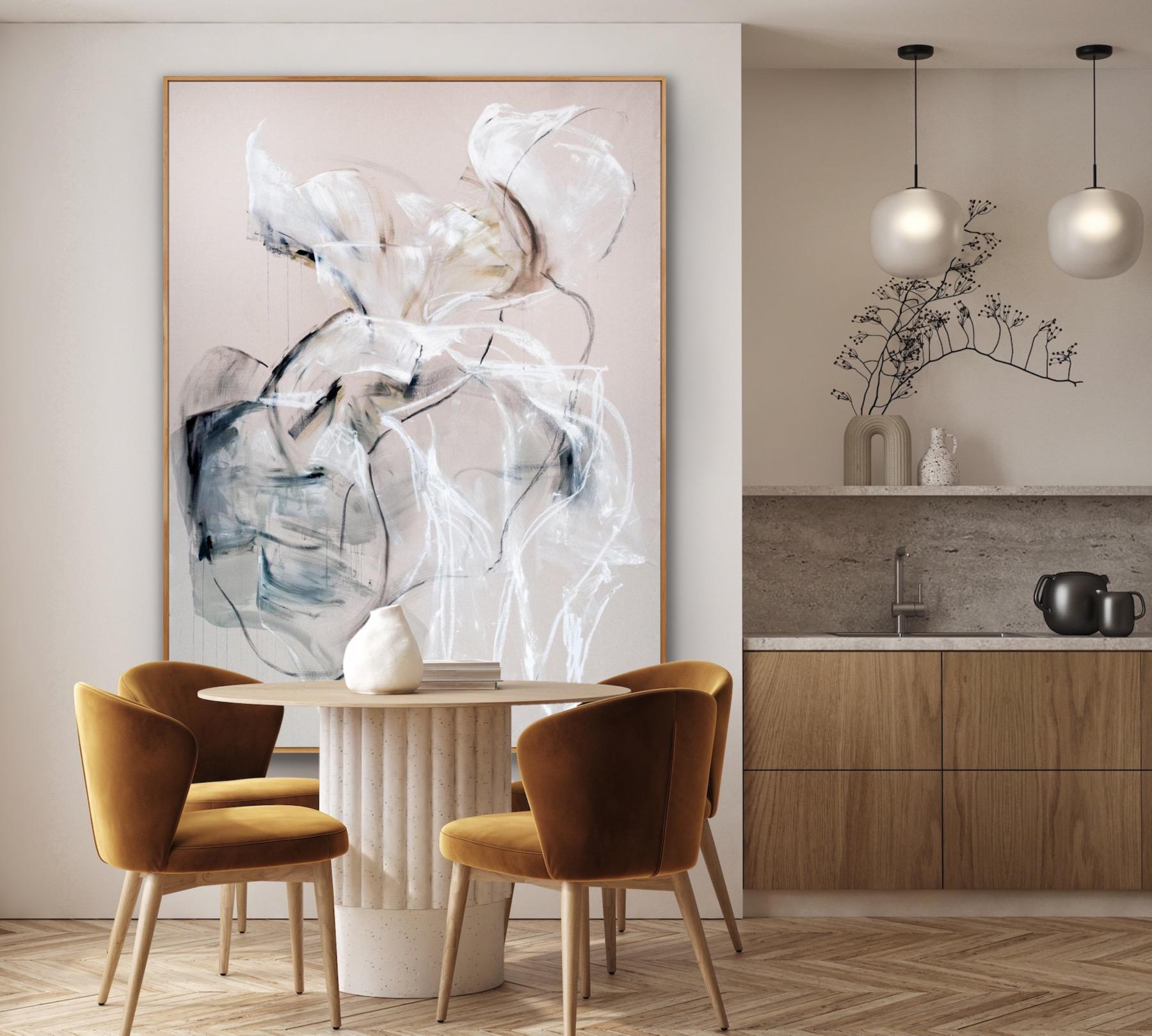 Vicky Barranguet - Large Abstract Acrylic Painting by Vicky Barranguet ...