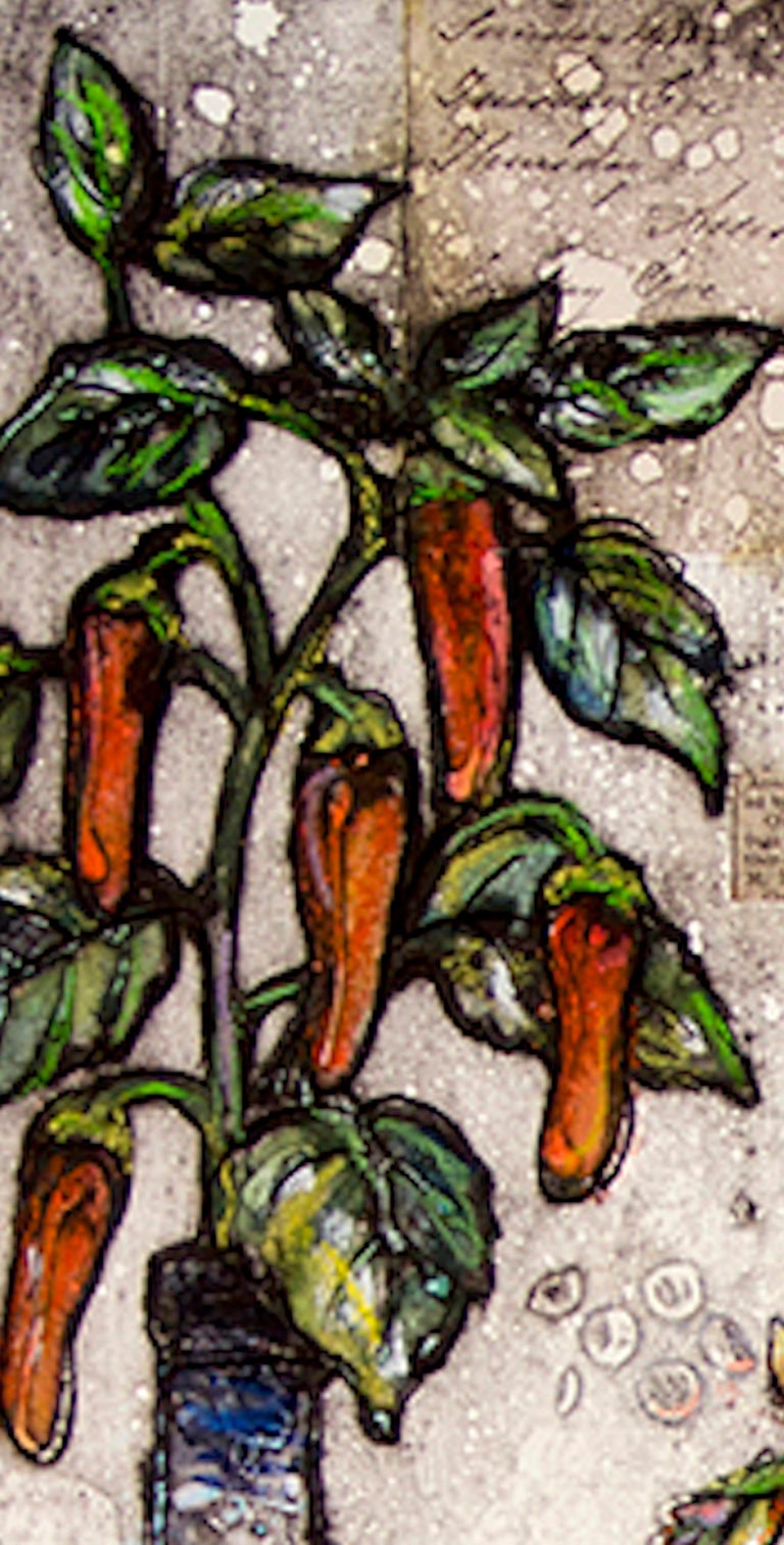 Vicky Oldfield - A Long Romance, still life art, floral art, plant art ...