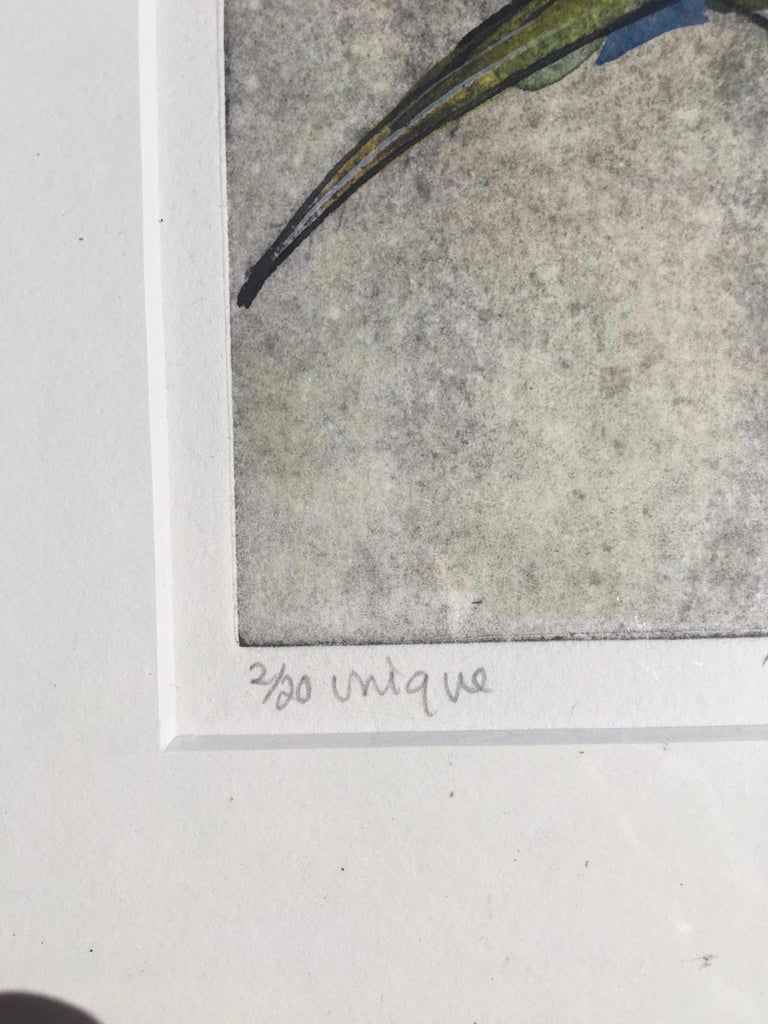 Vicky Oldfield - Sharp Looks, limited edition print, floral art ...