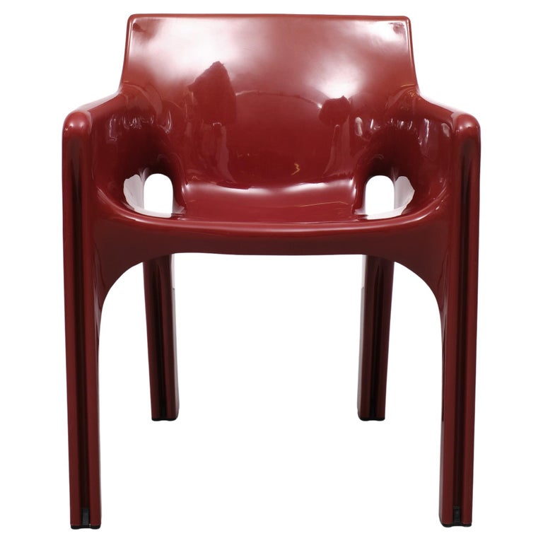 Vico Magistretti Arm Chair Model Gaudi 1970s Italy For Sale at 1stDibs