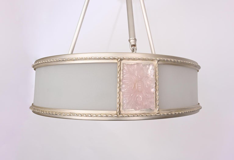Victoire Rose Pendant Light by David Duncan Studio For Sale at 1stDibs
