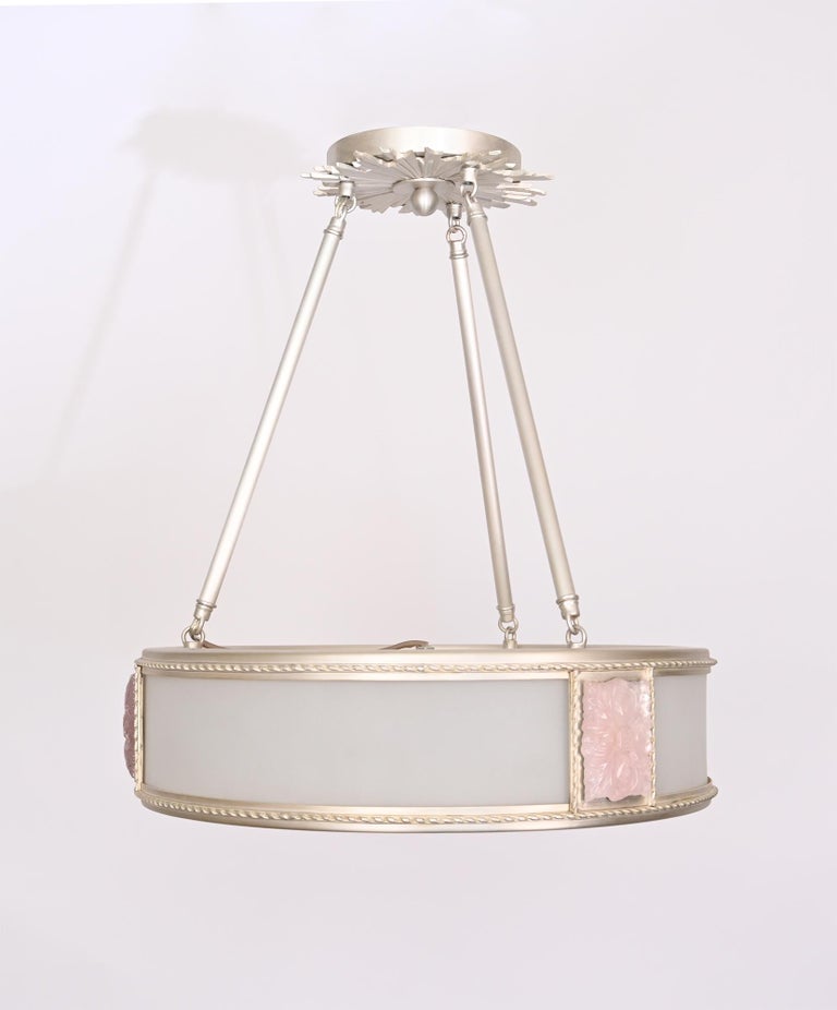 Victoire Rose Pendant Light by David Duncan Studio For Sale at 1stDibs