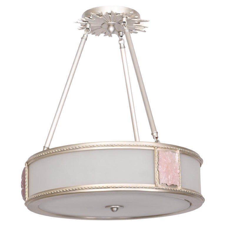 Victoire Rose Pendant Light by David Duncan Studio For Sale at 1stDibs