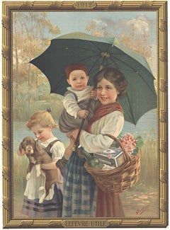 Louis-Theophile Hingre - Original "Breger and Javal" 1899 gold embossed ...