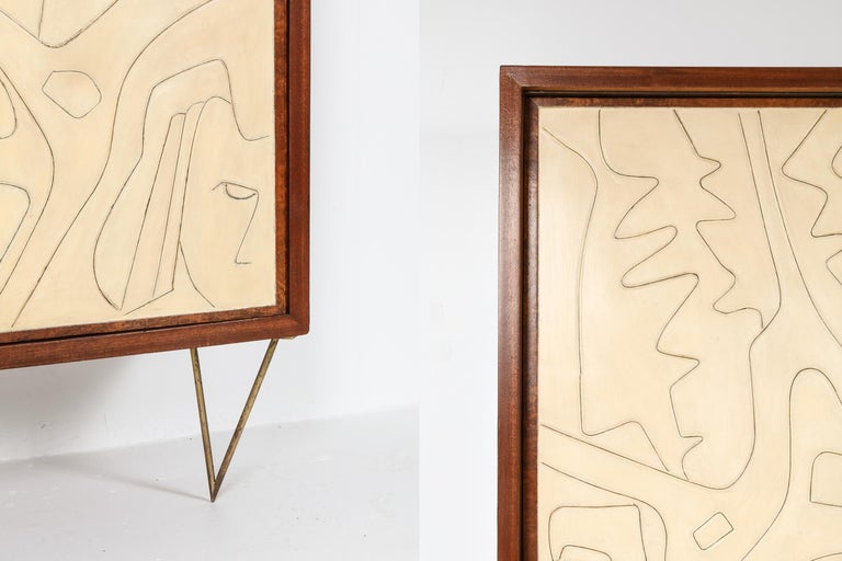 Victor Cerrato One of a Kind Case Piece, 1950s, Italy at 1stDibs