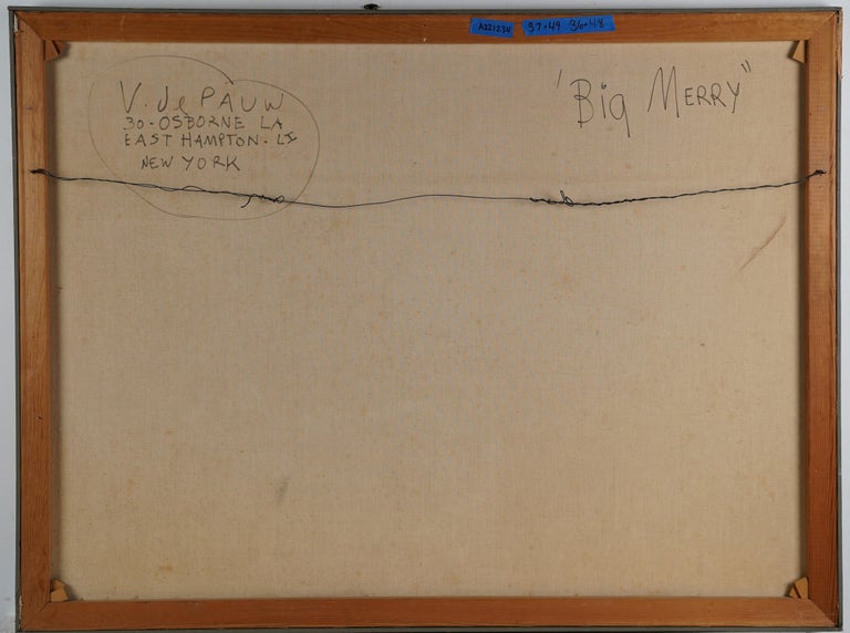 Victor De Pauw - Vintage Mid Century Modern East Hampton Abstract Merry ...