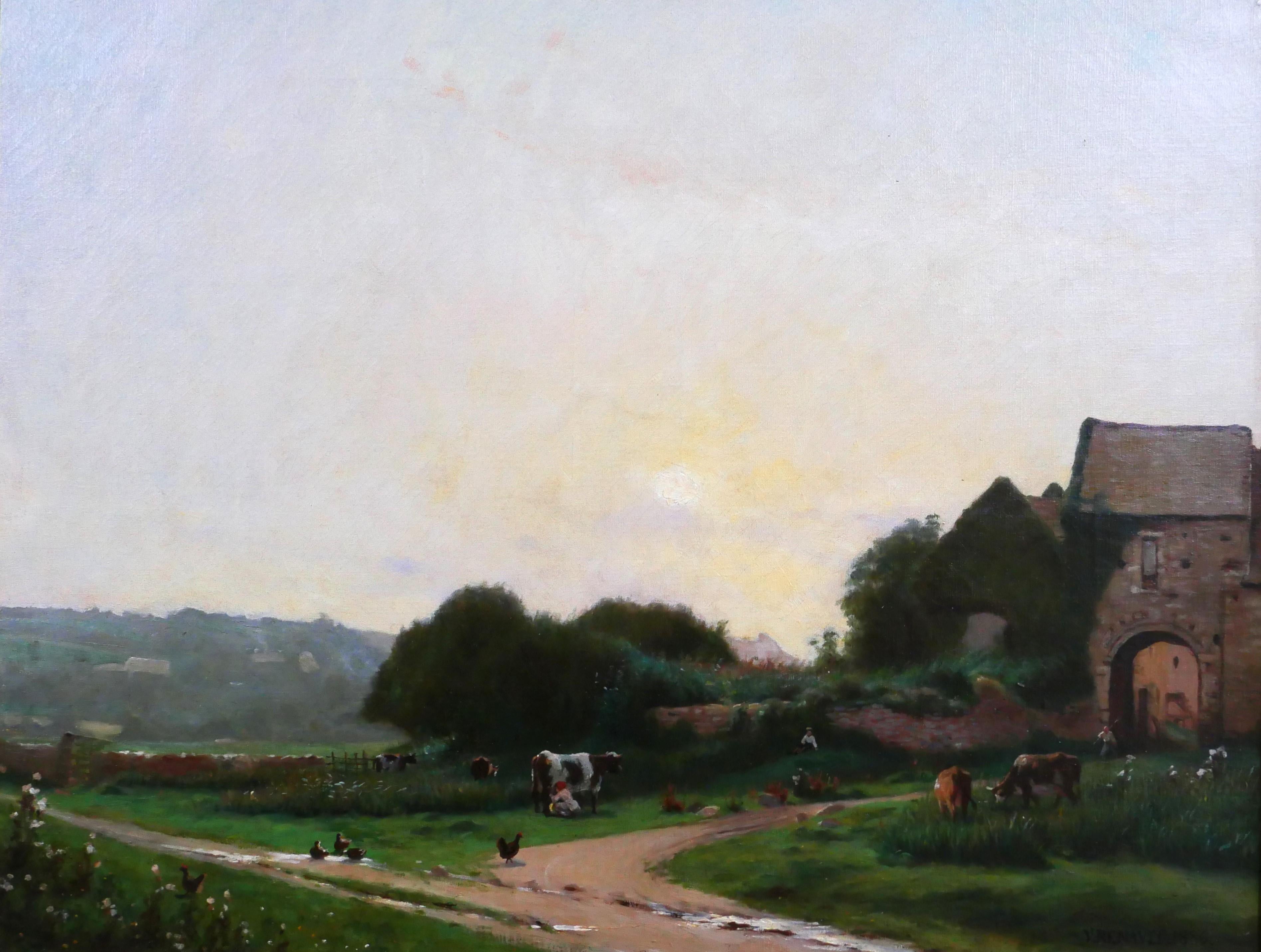 Alfred East - Lakes and Mountains A Scottish Landscape 19th Century by ...