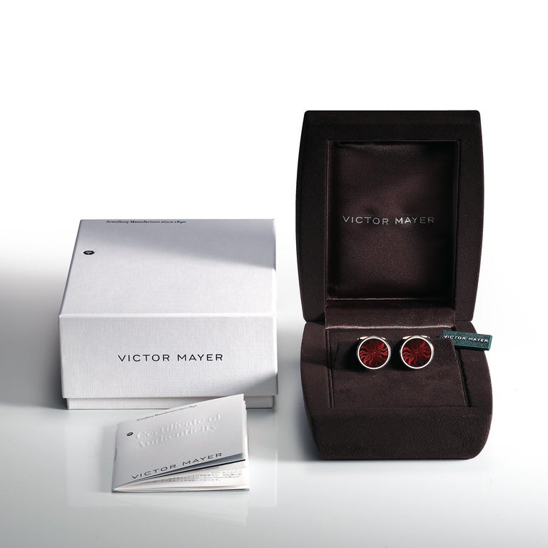 Victor Mayer Candy Diamond Earrings in 18k White Gold For Sale at 1stDibs