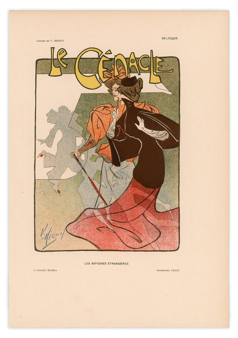 Victor Mignot - Le Cénacle by Victor Mignot, Art Nouveau Commedia dell ...