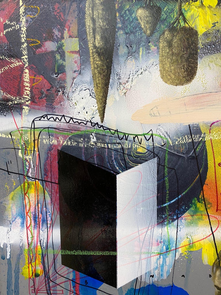 Victor Muller - Almost Blue - 21st Century Contemporary Oil Painting ...