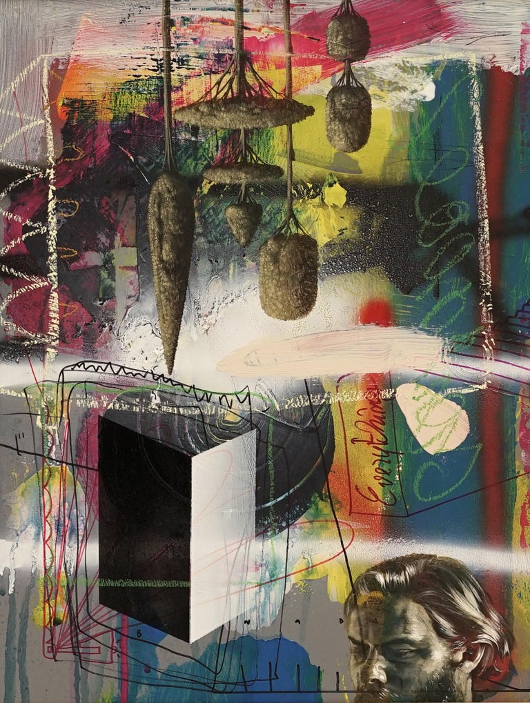 Victor Muller - Almost Blue - 21st Century Contemporary Oil Painting ...