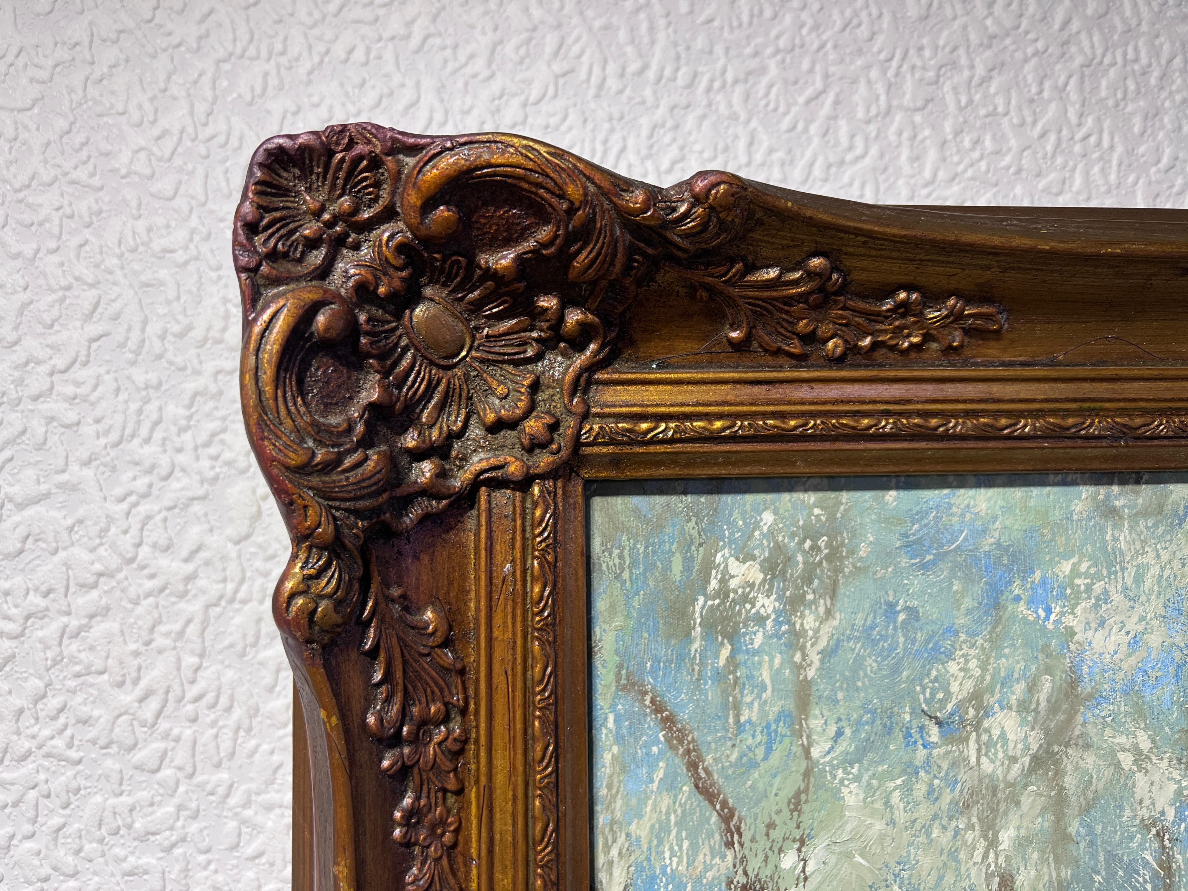 Victor Orlow - Victor Orlow (1911-?) Vintage Large Oil Painting on ...