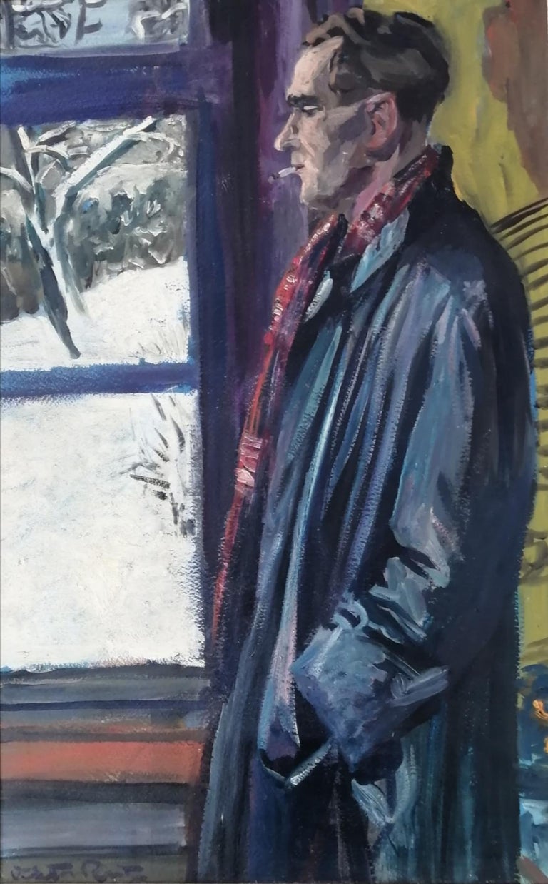 Victor Rutz - The Break, Self-Portrait For Sale at 1stDibs