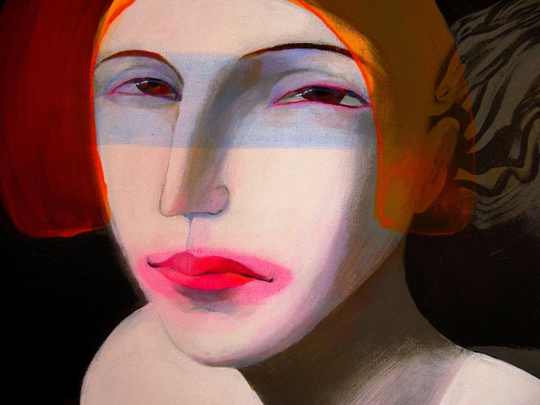 Victor Tkachenko - Hugs, Painting, Acrylic on Canvas For Sale at 1stDibs