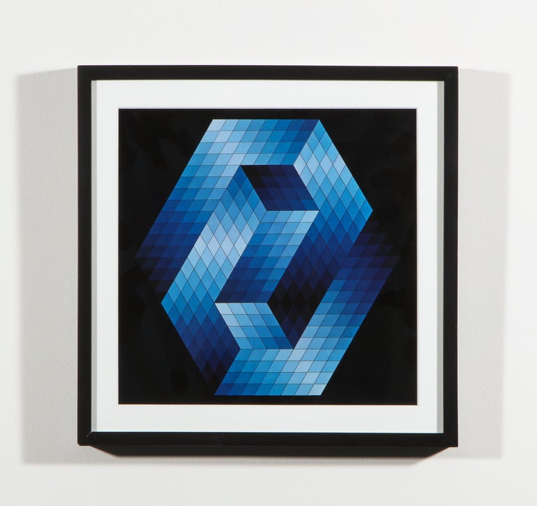 Victor Vasarely Gestalt Series Prints by Editions du Griffon ...