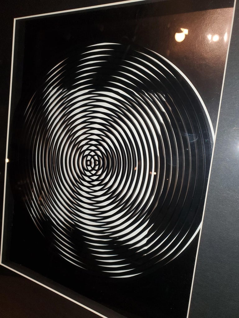 Victor Vasarely Original Optical Illusion Art at 1stDibs