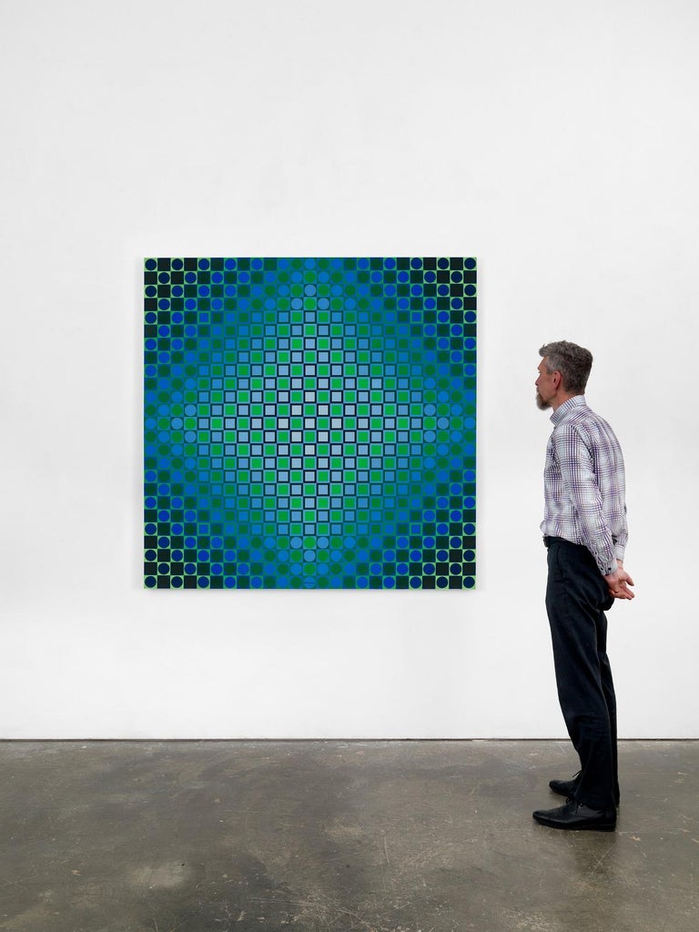 Victor Vasarely - Boglar-Ter For Sale at 1stDibs