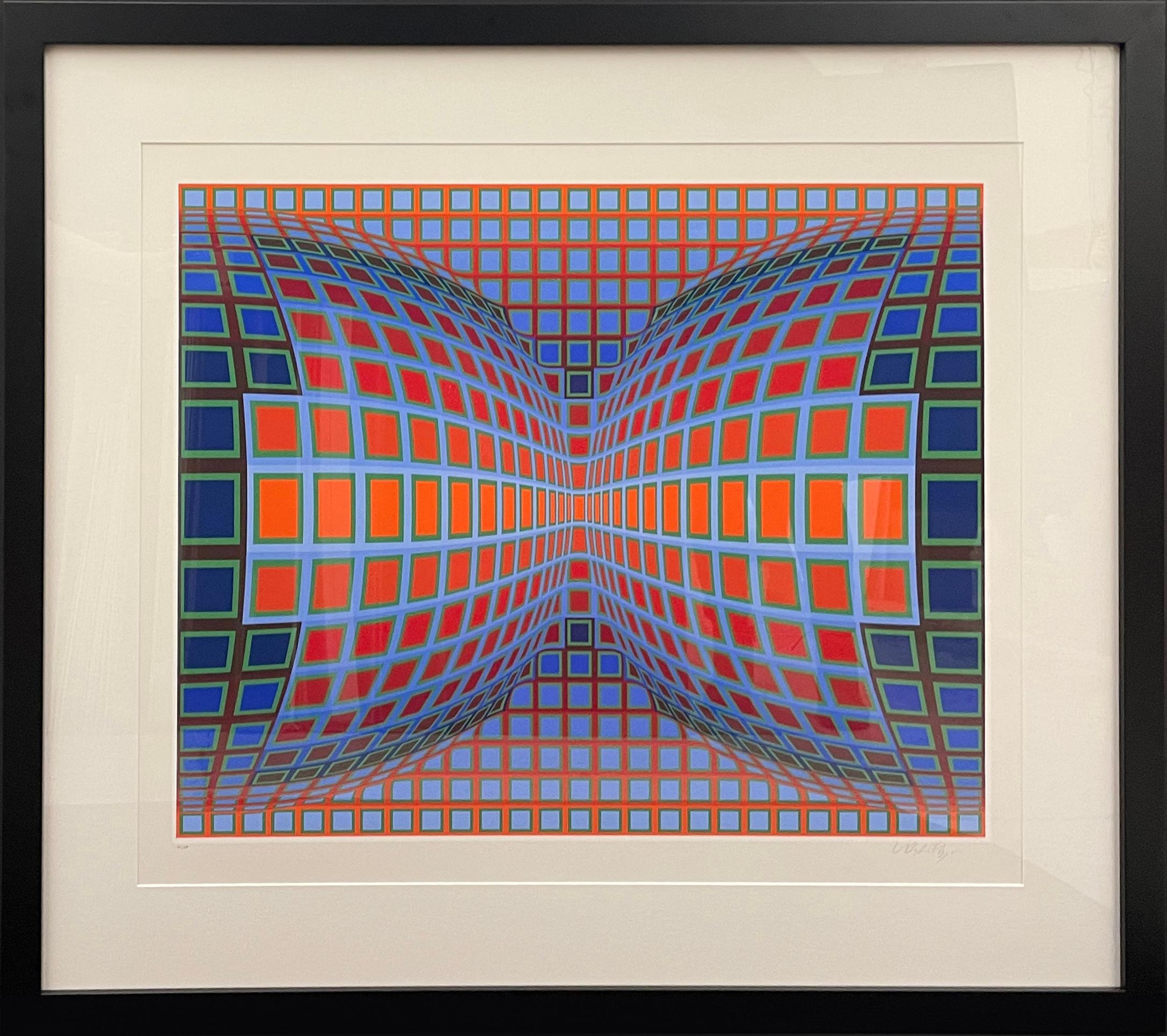 Victor Vasarely - "Papilion" by Victor Vasarely at 1stDibs | hungarian ...