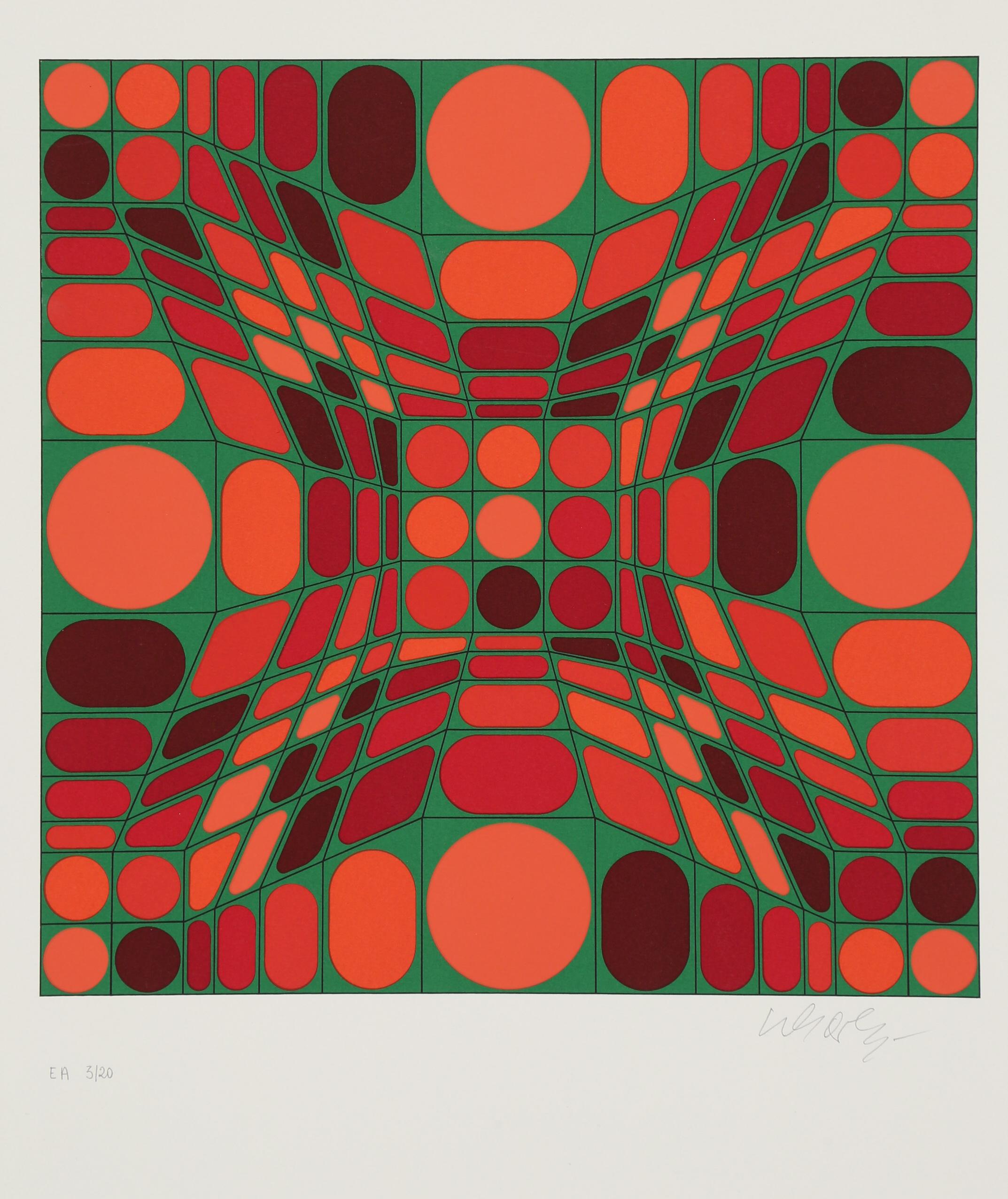 Victor Vasarely - Bellatrix at 1stDibs