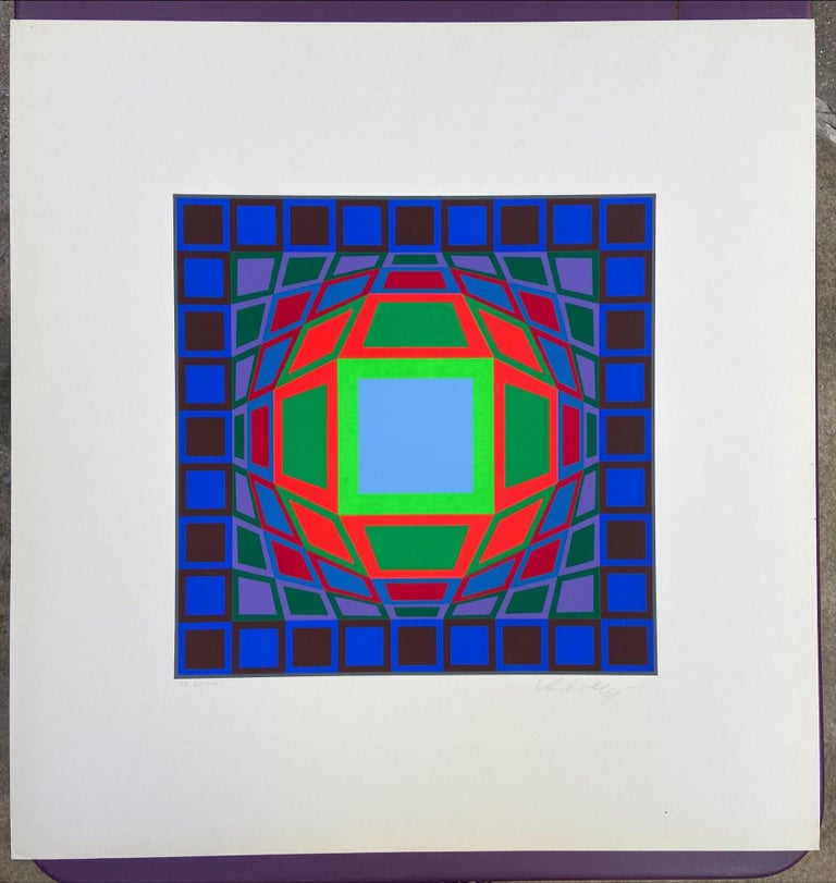 Victor Vasarely - Victor Vasarely - Progression at 1stDibs