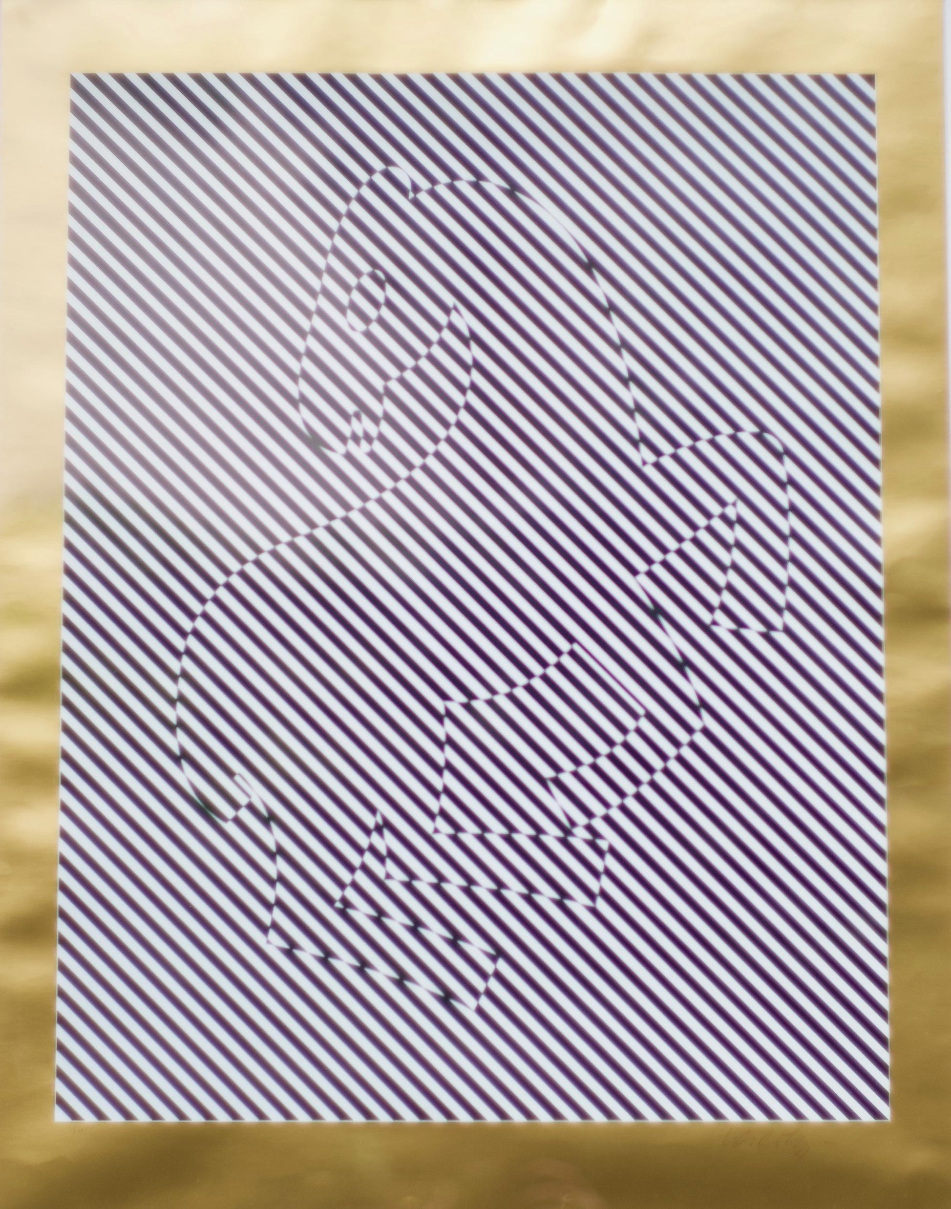 Victor Vasarely - Zere Print- Vasarely, Abstract, Print, Op Art ...