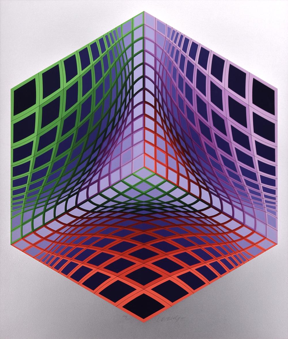 Victor Vasarely - Sir-Ris positif at 1stDibs