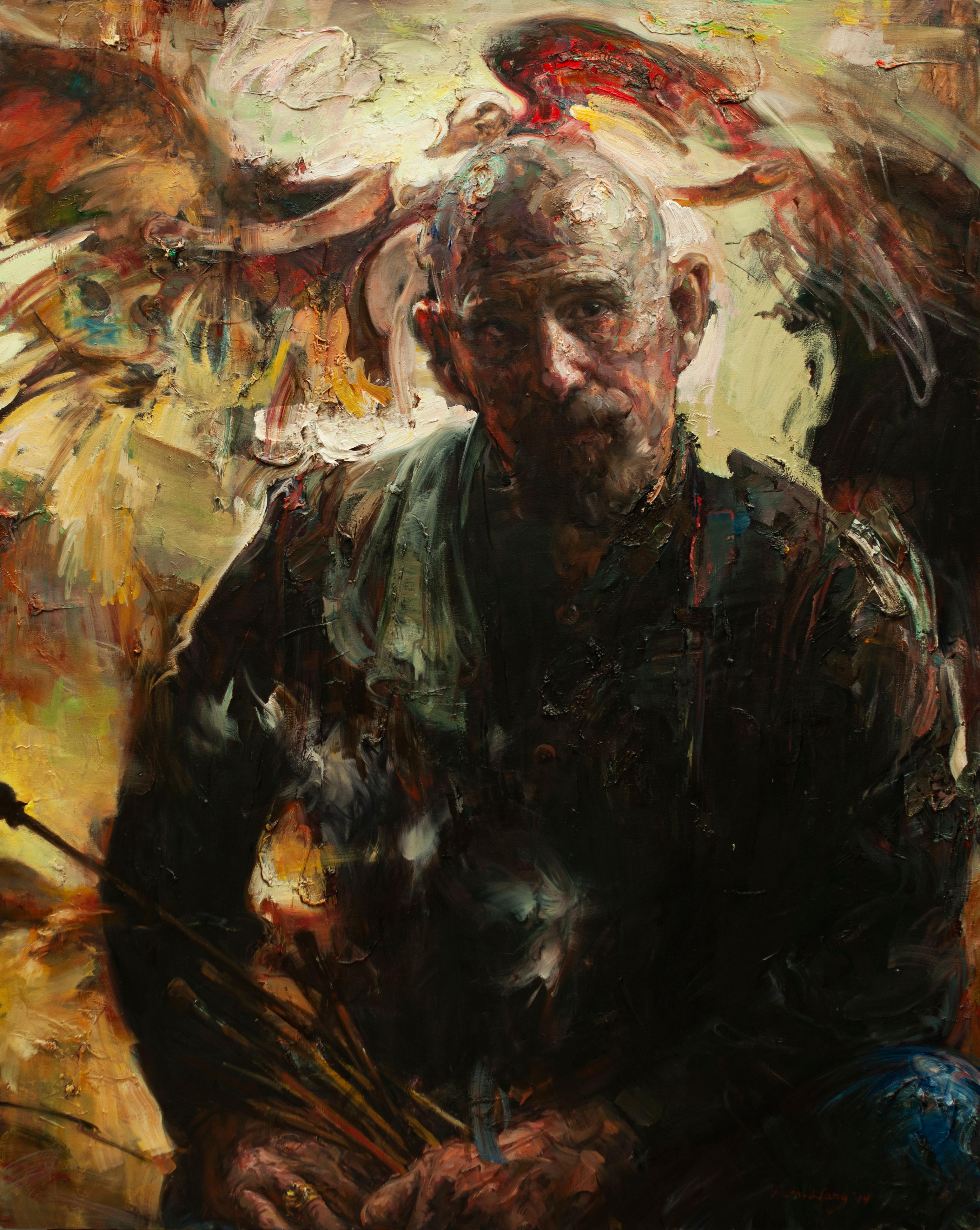 Victor Wang - The Gentle Breeze of Autumn at 1stDibs | victor wang artist