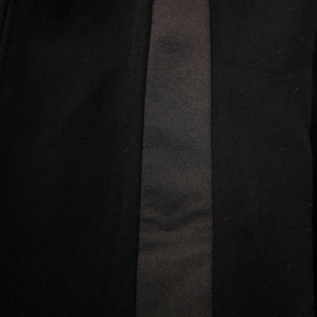 Victoria Beckham Black Tape Straight Leg Trousers Size XS For Sale at ...