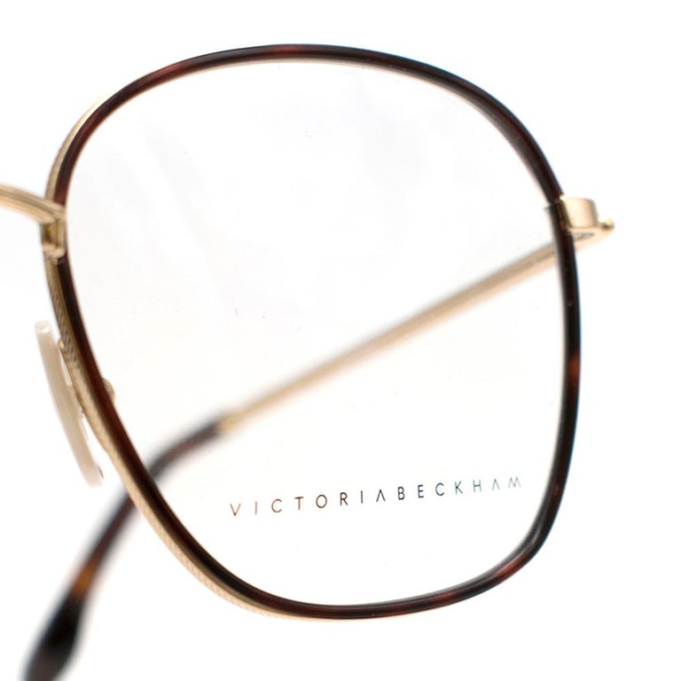 Victoria Beckham Fine Windsor Rim Square Optical Glasses At 1stdibs Windsor Rim Glasses
