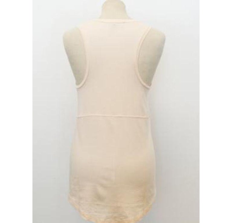 Victoria Beckham Peach Tank For Sale at 1stDibs