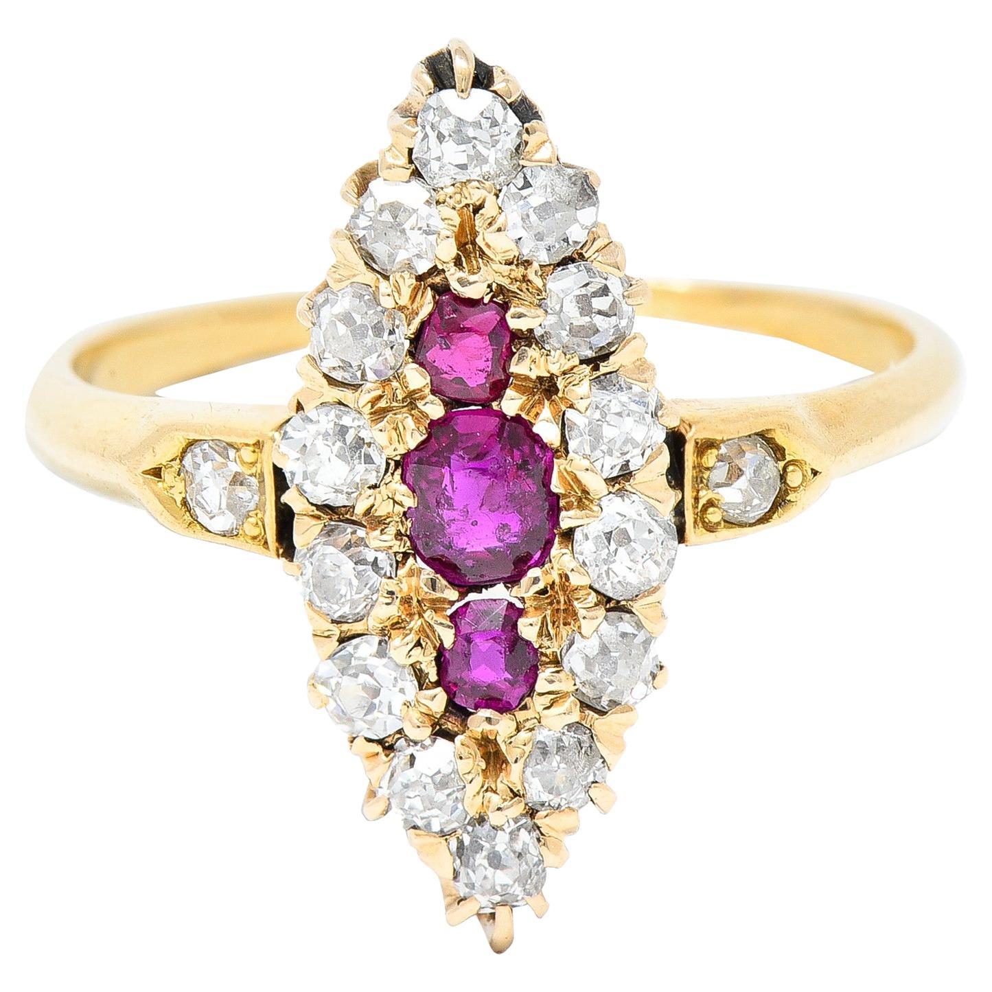 Mikimoto Diamond Pearl 18 Karat Yellow Gold Ribbon Ring For Sale at ...