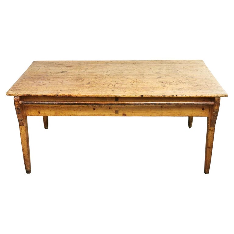 Victorian 19th Century Scullery Farmhouse Kitchen Table For Sale at 1stDibs