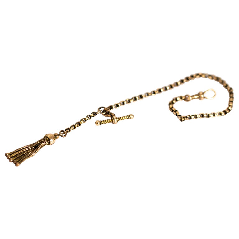 Victorian 9 Carat Albertina Chain at 1stDibs