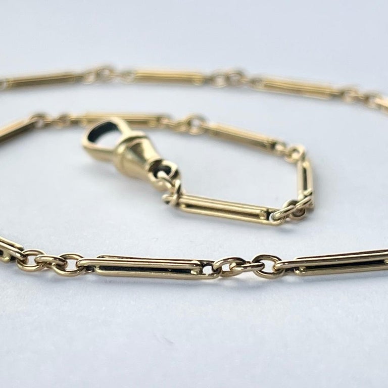 Victorian 9 Carat Gold Necklace at 1stDibs