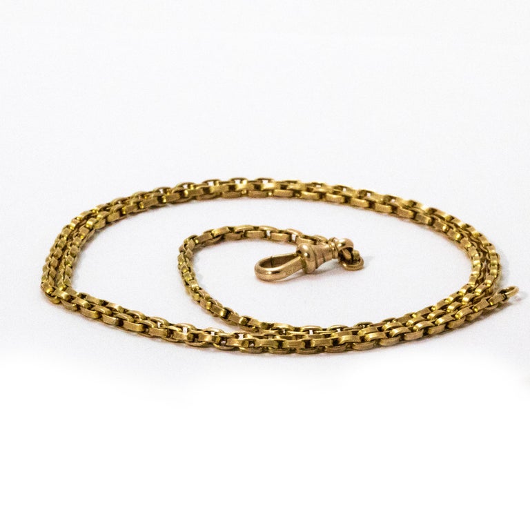 Victorian 9 Carat Gold Chain Necklace at 1stDibs | 9 carat gold ...