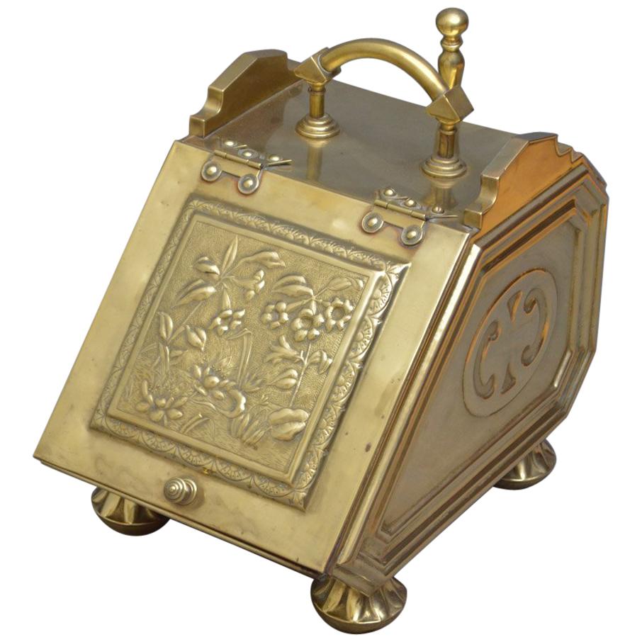 Victorian Aesthetic Movement Coal Scuttle at 1stDibs | coal aesthetic ...