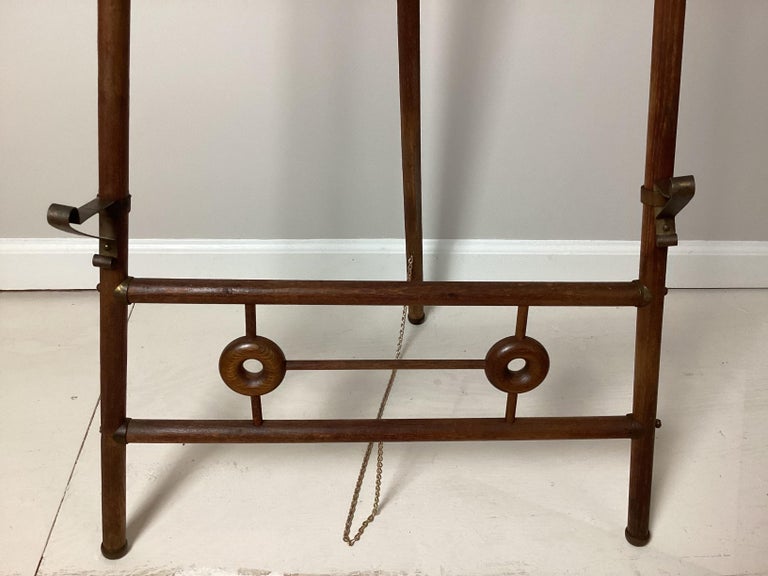 Victorian Aesthetic Movement Style Bentwood Art Easel For Sale at 1stDibs