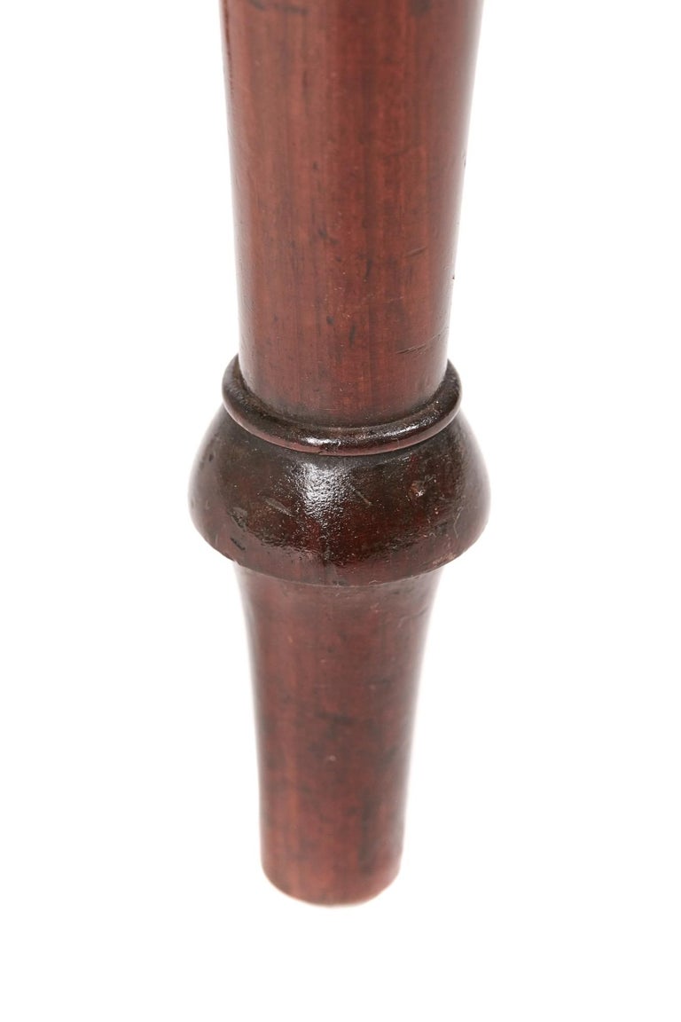 Victorian Antique Mahogany Bidet/Lamp Table For Sale at 1stDibs
