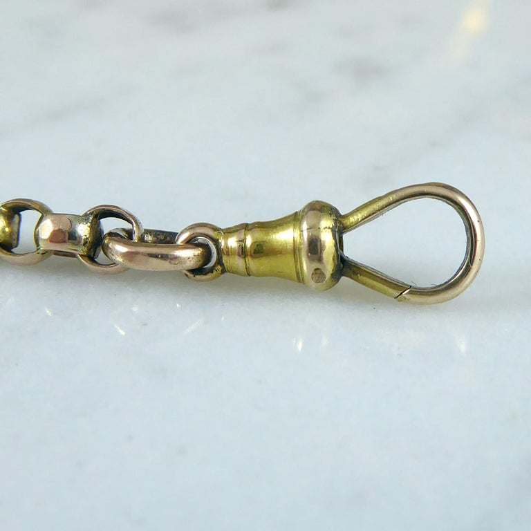 Victorian Antique Rose Gold Chain at 1stDibs