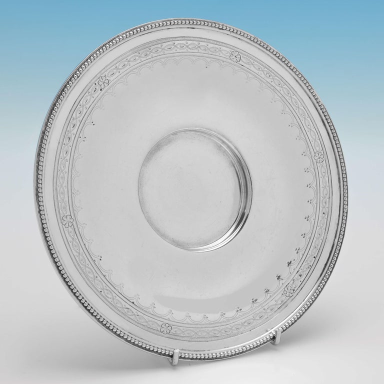 Victorian Antique Sterling Silver Butter Dish, Sheffield 1874 For Sale ...