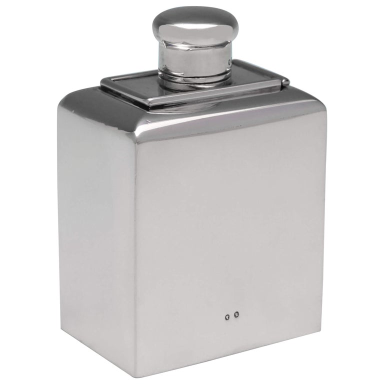 Victorian Antique Sterling Silver Tea Caddy by George Unite, Birmingham ...