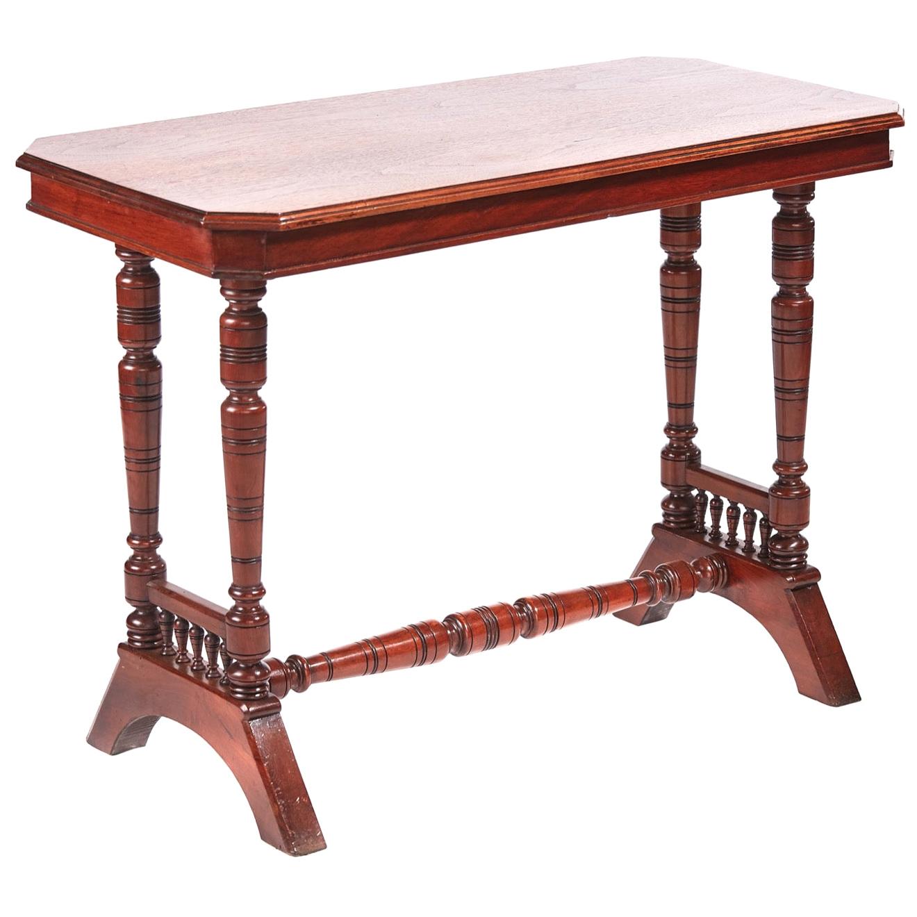 Spectacular Antique Victorian Wicker Table For Sale at 1stDibs