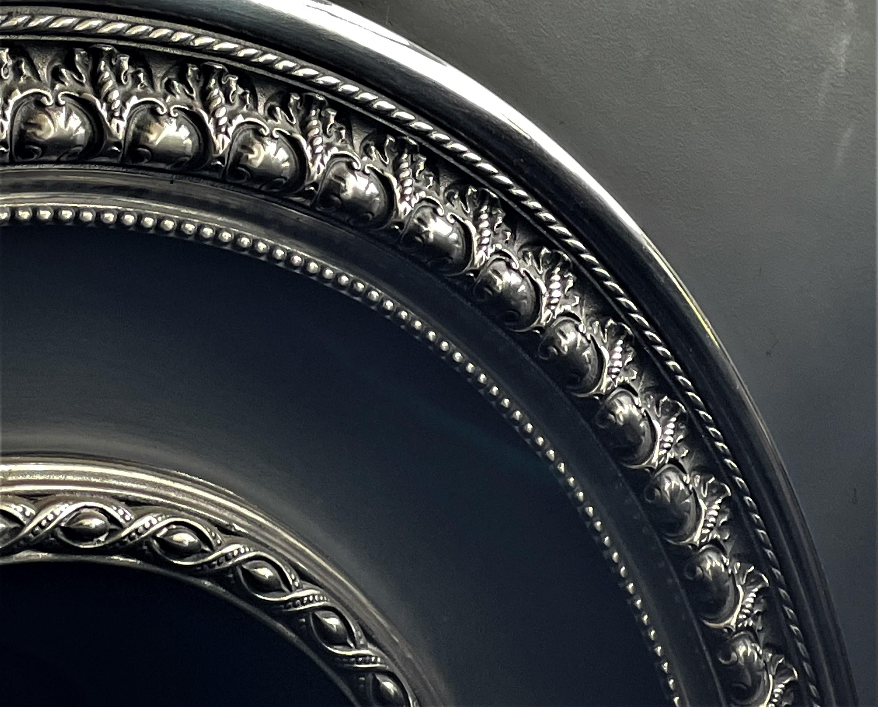 Victorian Arched Cast Iron Insert with Highlighted Finish For Sale at ...