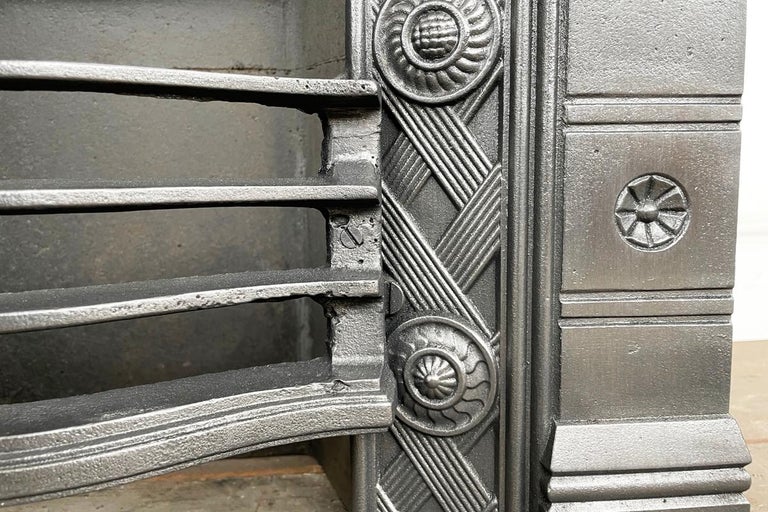 Victorian Bedroom Combination Grate in the Style of William Morris at ...