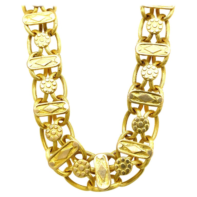 Victorian Book Link Chain at 1stDibs