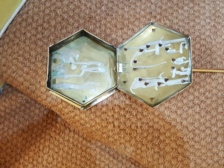 Victorian Brass Chestnut Roaster For Sale at 1stDibs