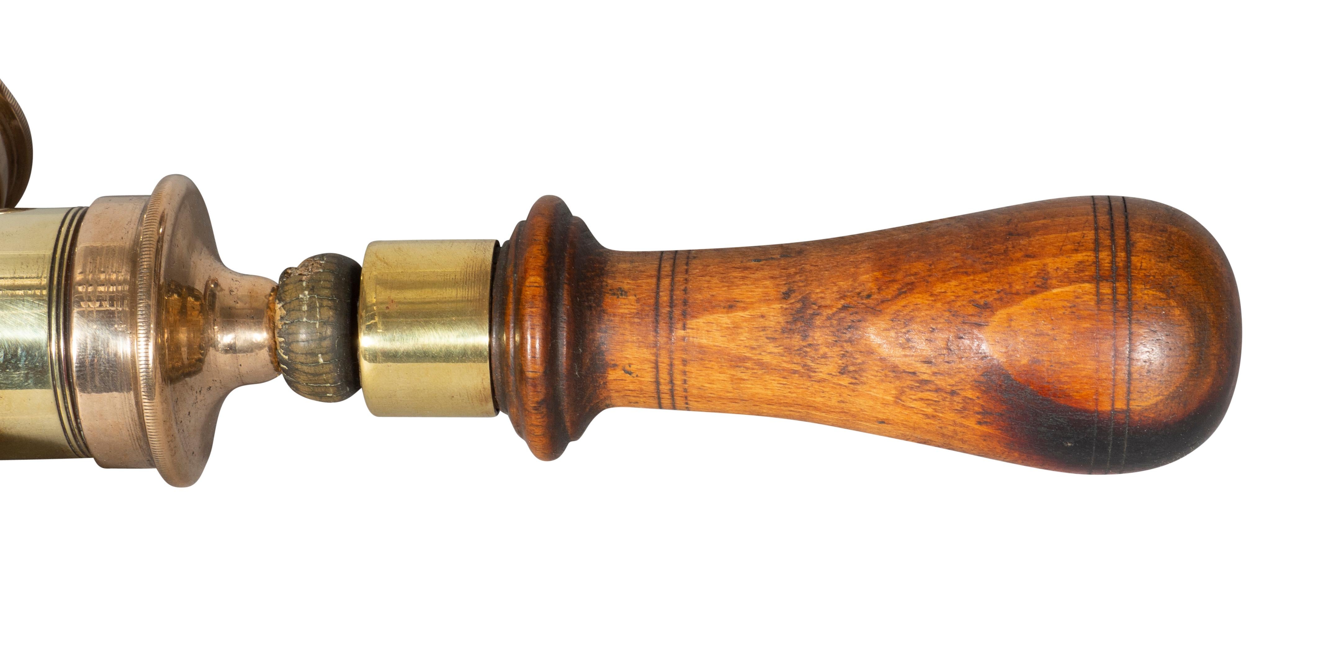 Victorian Brass Fire Extinguisher For Sale at 1stDibs