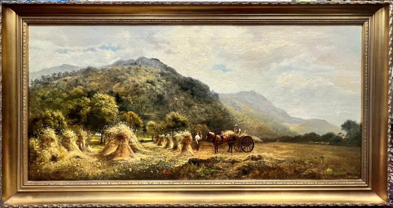 Victorian British - Very Large Victorian Signed Oil Painting The ...